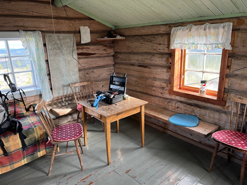 Activation from a forest fire guard hut from 1904 - Activation Reports ...