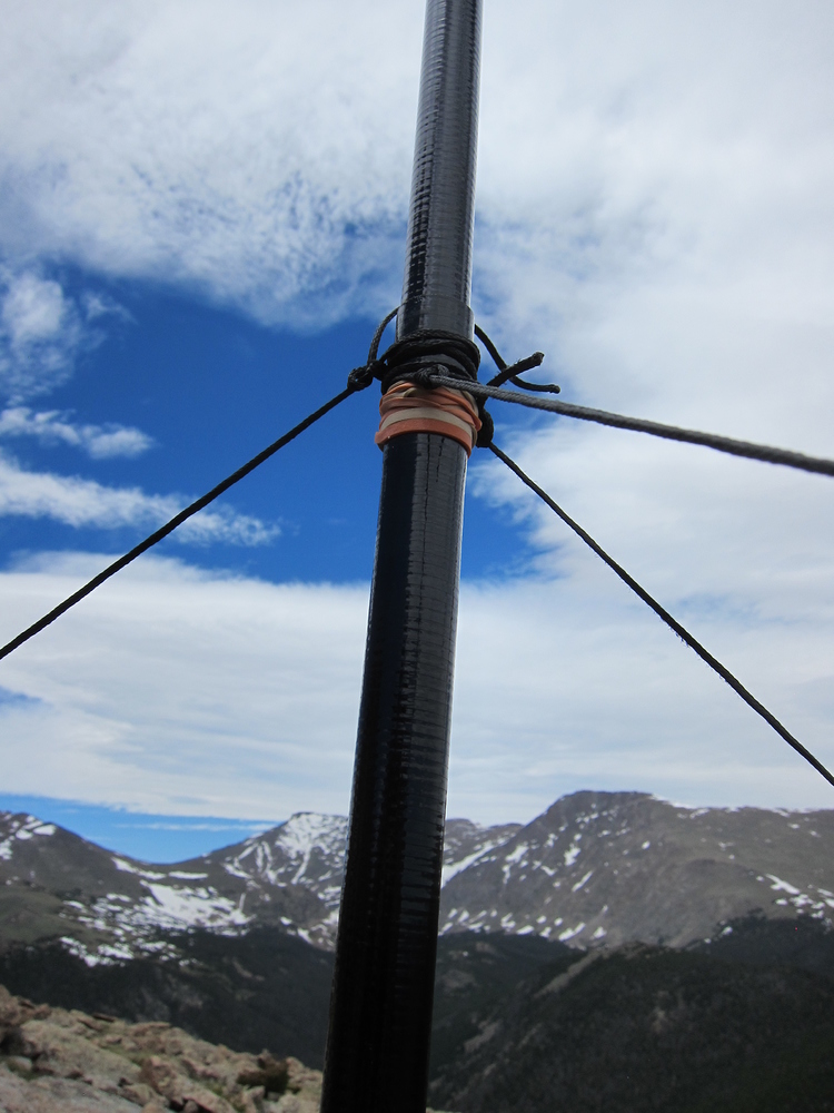 Pole guying - Equipment - SOTA Reflector