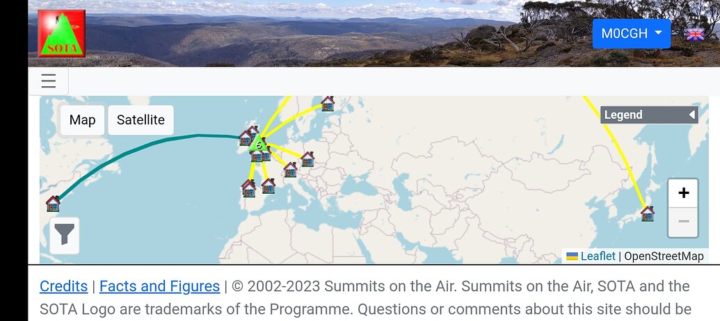 Create a QSO Map in 1 click - SOTA Mapping - SOTA Reflector
