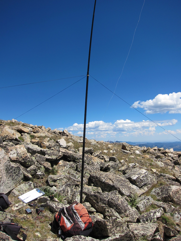 Pole guying - Equipment - SOTA Reflector