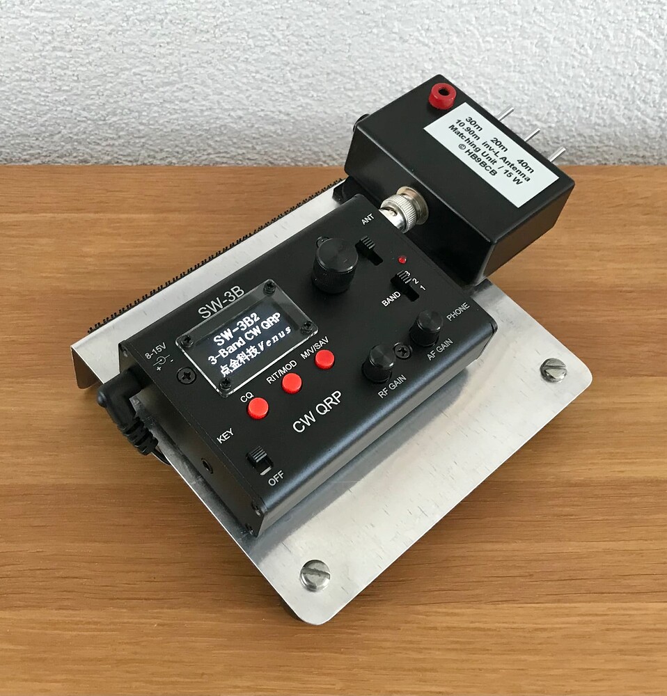 SW-3B-QRP-CW-TRX Part 2 - Radios & Power - SOTA Reflector