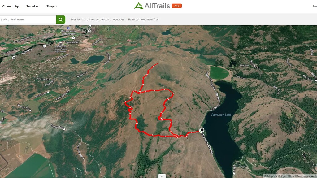 Patterson Mtn, WA W7W/OK-275 - Summit mosaic art and nice hike near ...