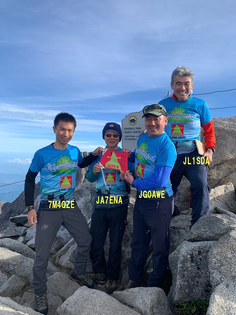 Highest SOTA in Southeast Asia | Mt.Kinabalu - Activation Reports ...