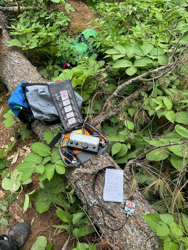 Wilderness activation - Activation Reports - SOTA Reflector