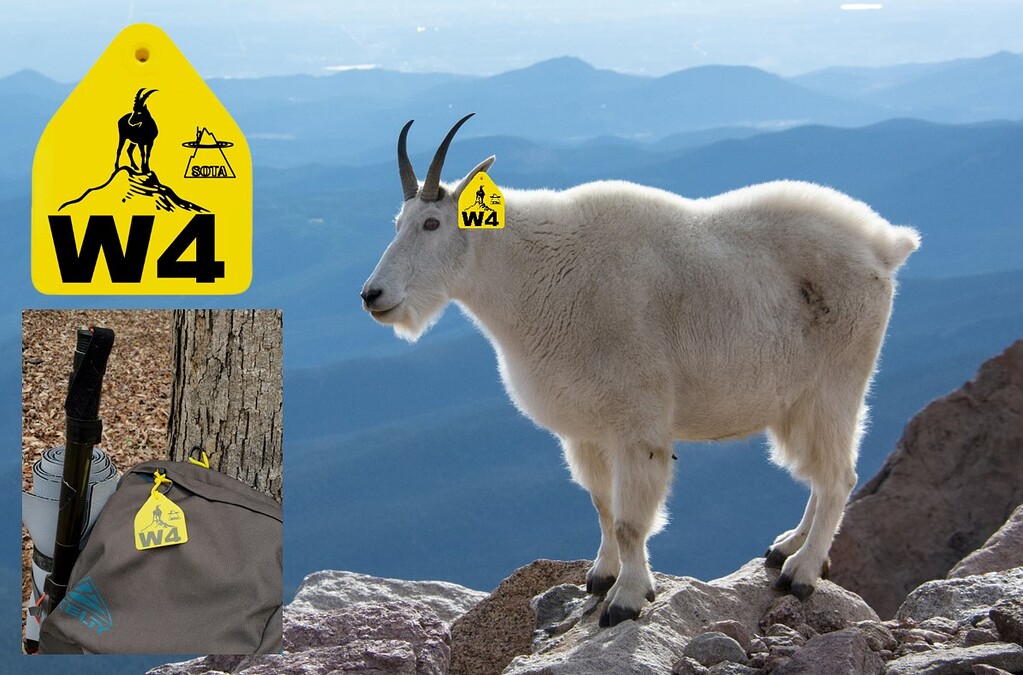 UPDATE: FREE Mountain Goat "Ear tag" for W4 MGs - Awards - SOTA Reflector
