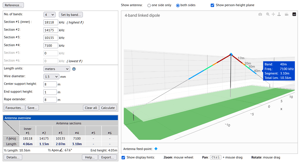 New antenna design website - Third Party Software - SOTA Reflector