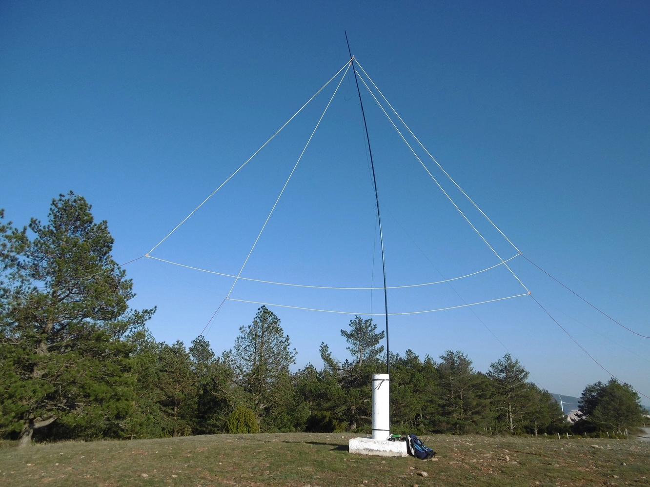 HF Beam antenna portable? Testing the 2BD beam proposal - Activation ...