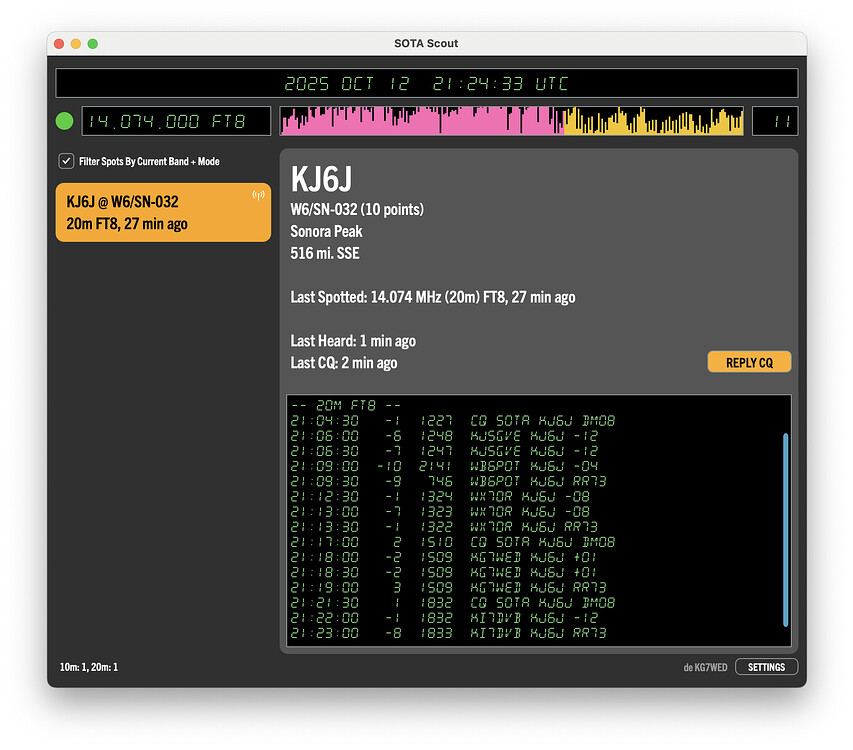 FT8 chasers – new software for you! - Equipment - SOTA Reflector