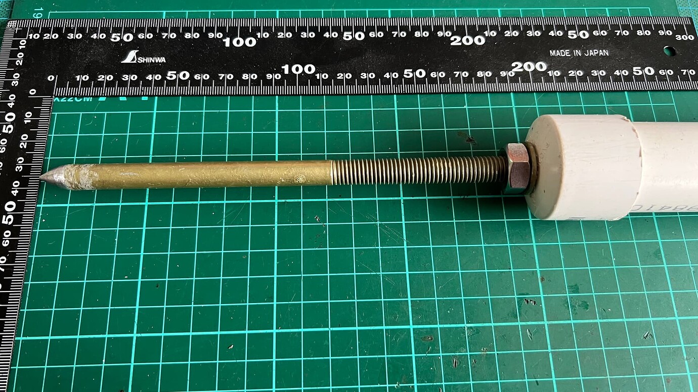 Small mast holder from Decathlon - Antennas - SOTA Reflector