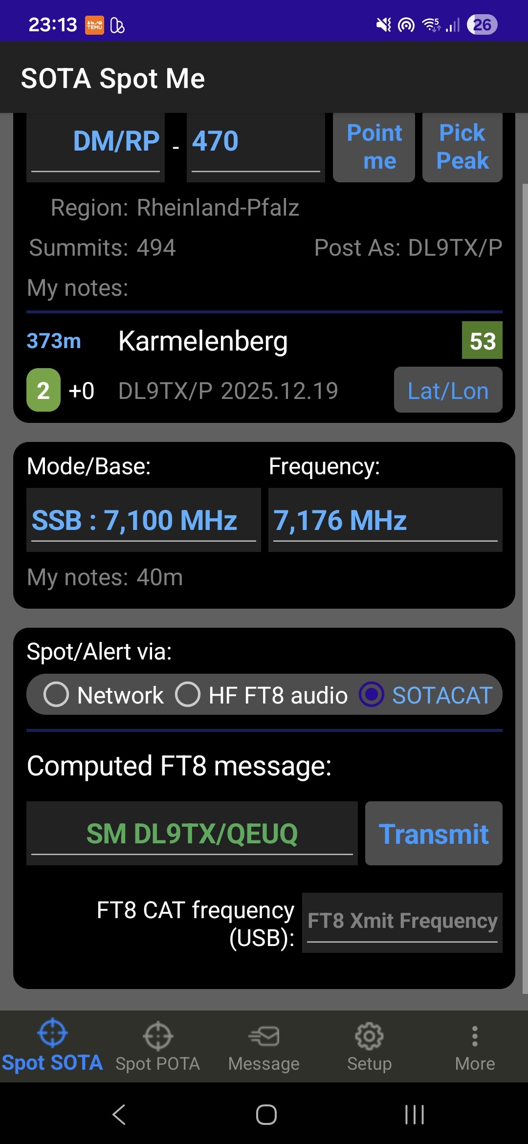SOTACAT firmware update (for Elecraft KX2 / KX3 users) - Third Party ...