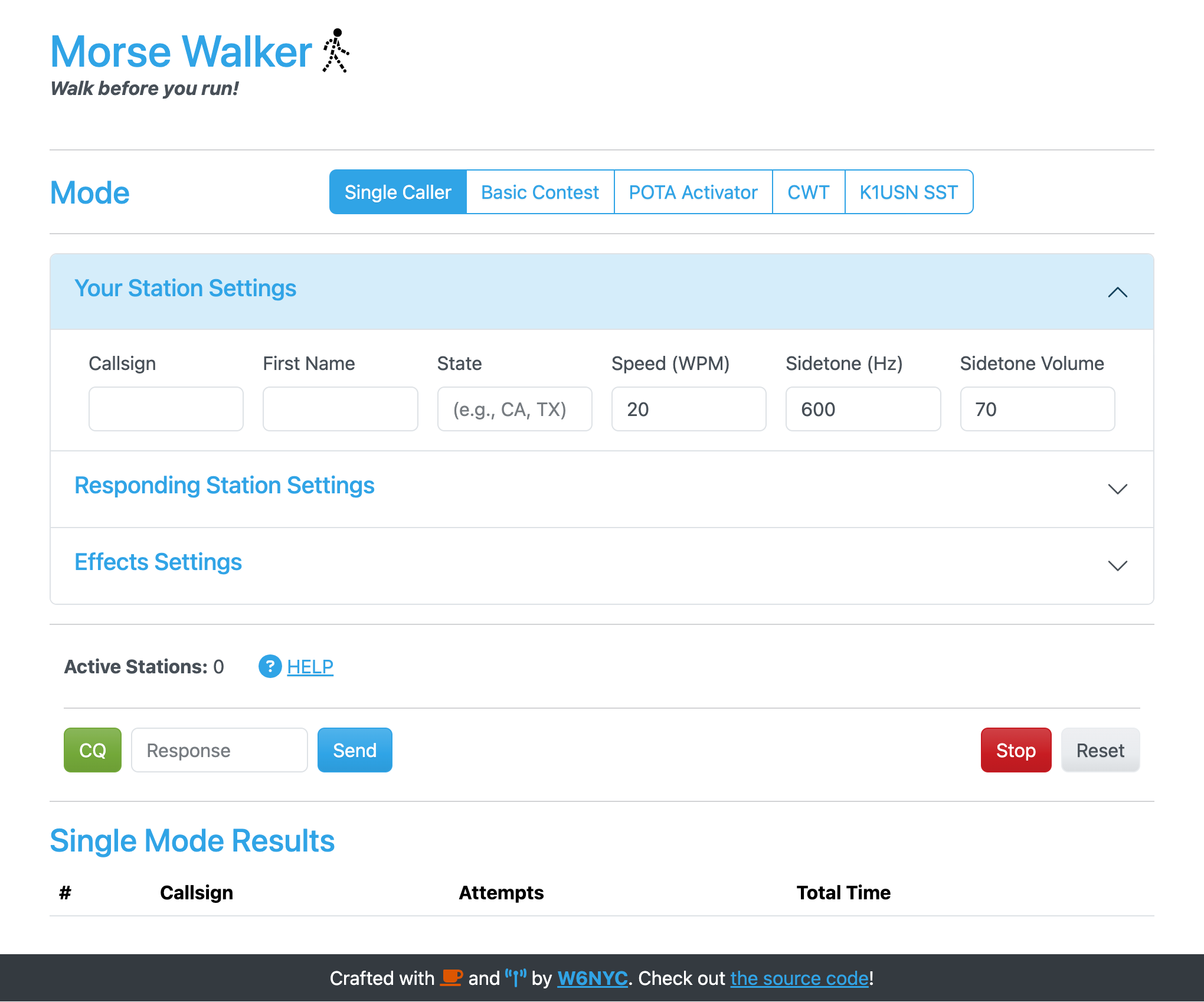 Two new Morse runner-style web apps - Third Party Software - SOTA Reflector