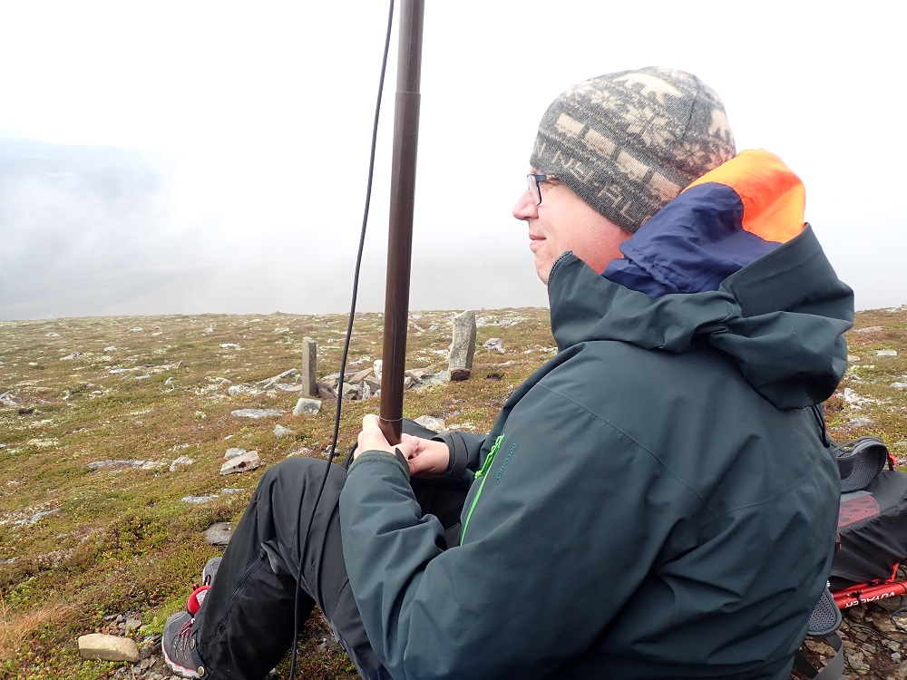 Pointless activation with superfast guying system ;) - Activation ...